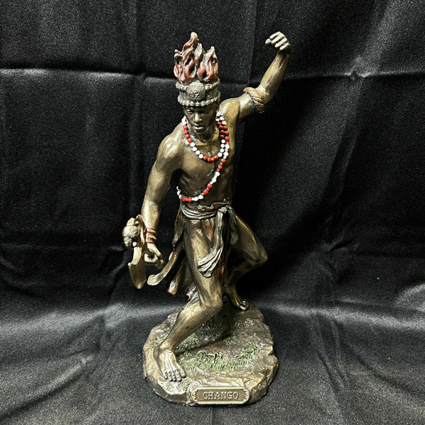 Chango 12" Statue – Midnight Moonlight and Magick